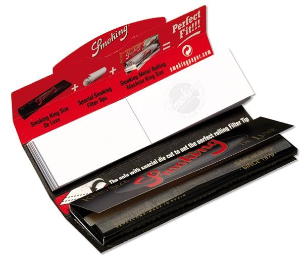 Smoking DeLuxe KS Slim Papers & Filter - BREAKshop.ch