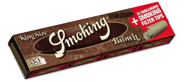 Smoking Brown Unbleached KS inkl. Filter - BREAKshop.ch