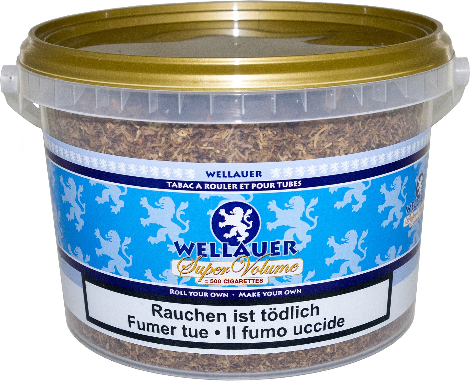 Wellauer Super Volume Kübel - voluminöser Tabak
